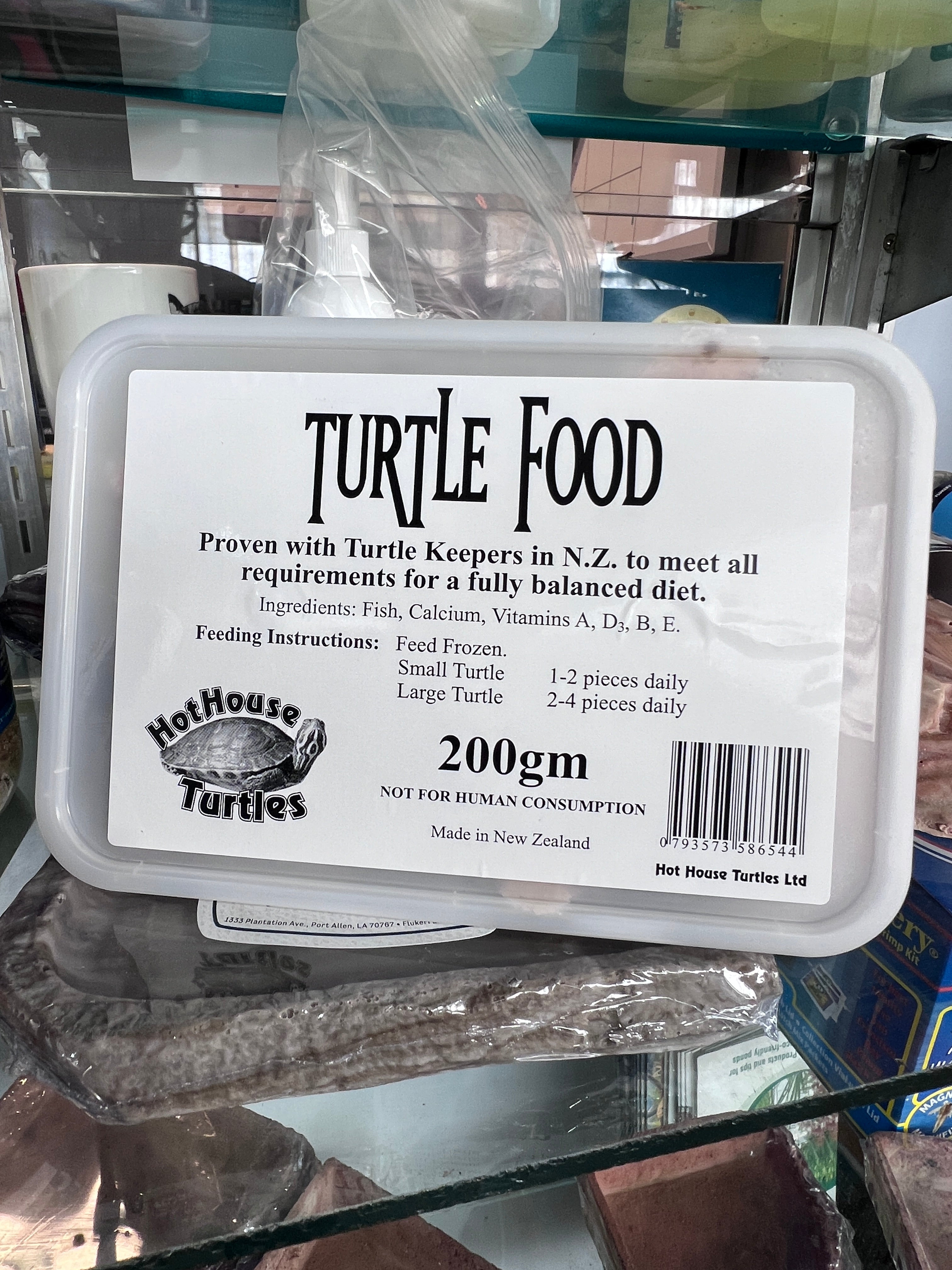 Frozen Turtle Food - HHT – Campbells Garden Centre